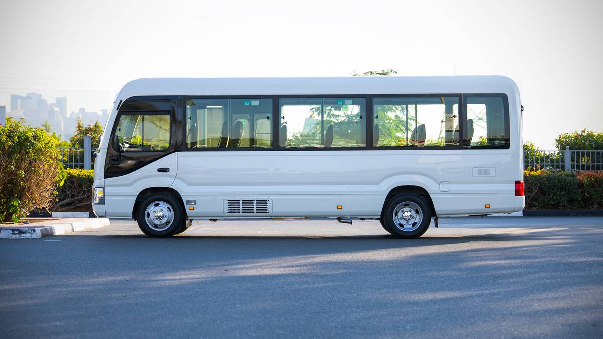 2025 Toyota Coaster 23 Seater — Specs & Photos | Legend Motors | Legend ...