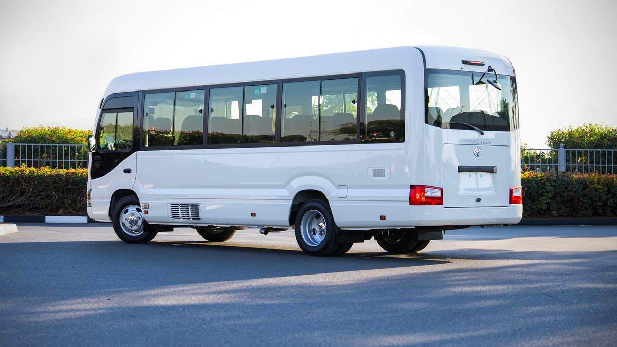 2025 Toyota Coaster 23 Seater — Specs & Photos | Legend Motors | Legend ...